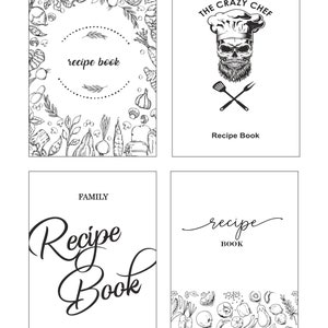 Wood Recipe Book Cover SVG, Recipe Binder Laser Cut File, Mom's Recipe ...