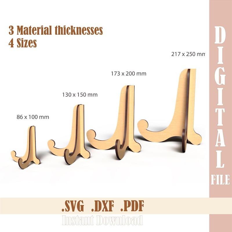 Wood Stand for Small Sign - Etsy