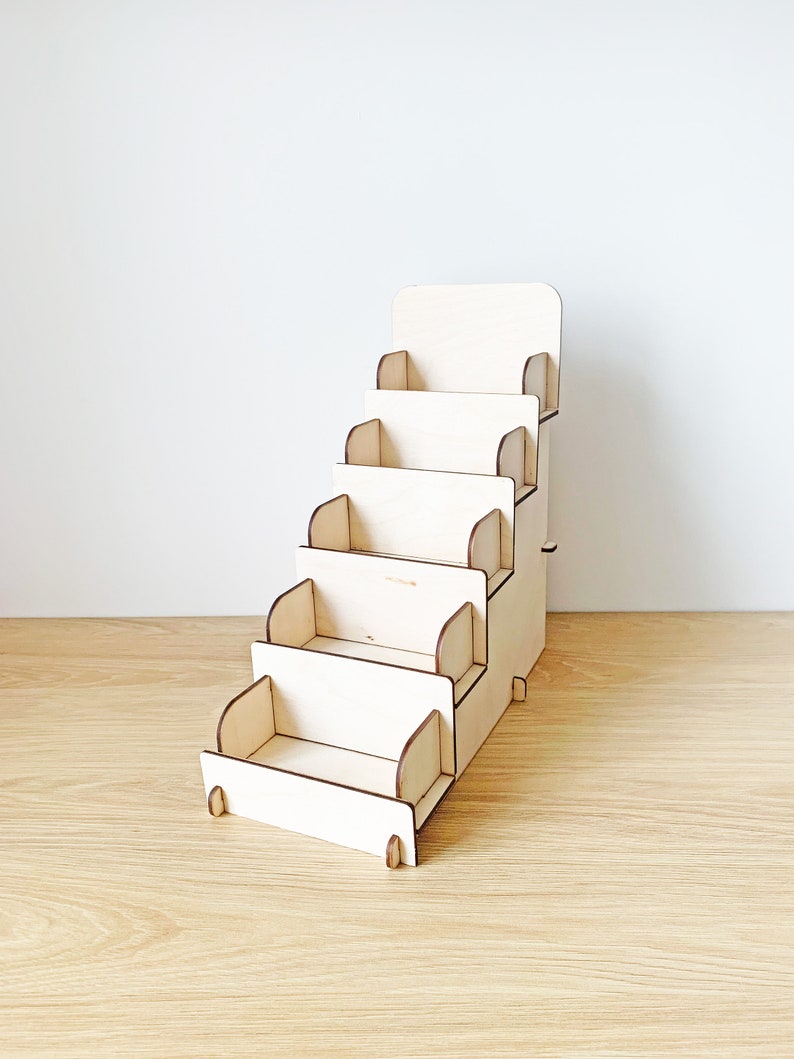 Laser Cut Retail Counter Display Stand SVG, DXF, DWG, Ai File Craft ...