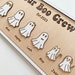 Our Boo Crew Sign SVG, Halloween Ghost Family Sign, Personalized Laser ...