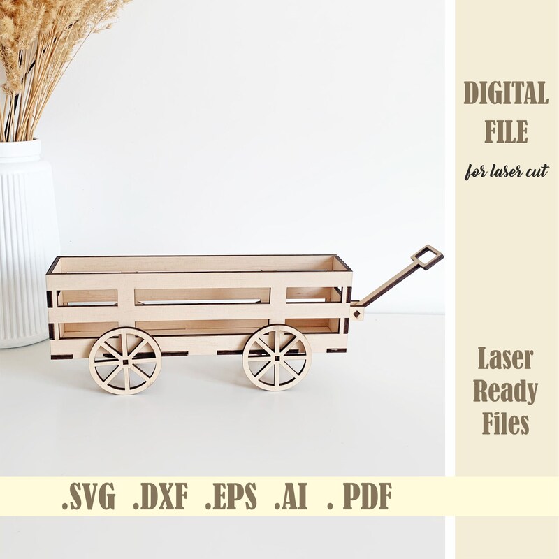 Laser Cut Wagon Files - Etsy