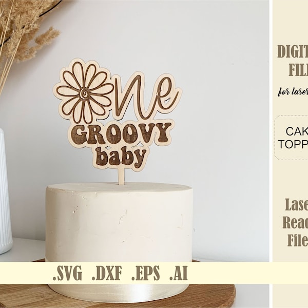 One Groovy Baby Svg - Etsy