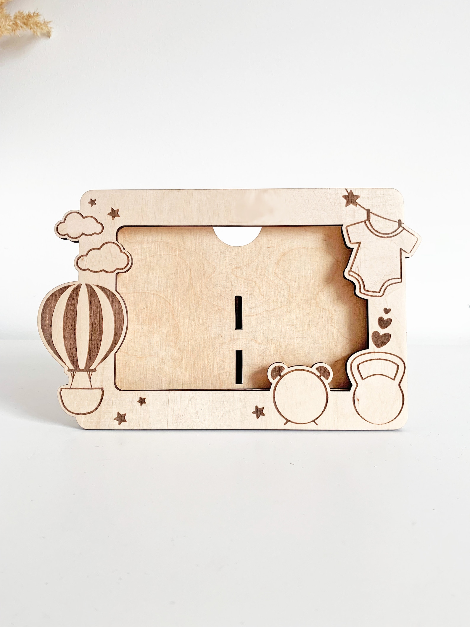 Baby Birth Photo Frame SVG, Baby Picture Frame Laser Cut Files, Child ...