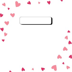 Holiday Valentines Printable Editable Binder Covers L Set of 15 ...