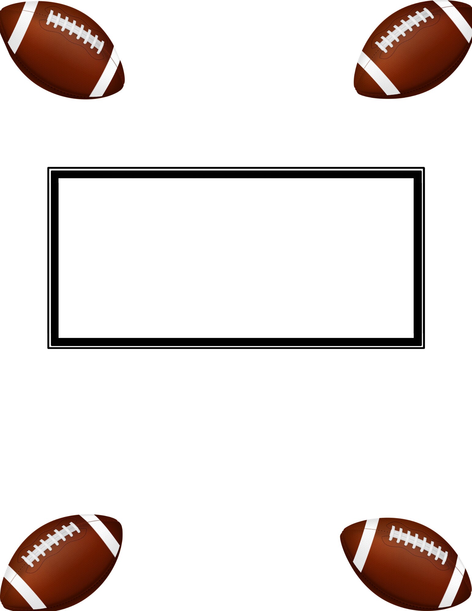 Sports Printable Editable Binder Covers L Set of 10 | Football ...