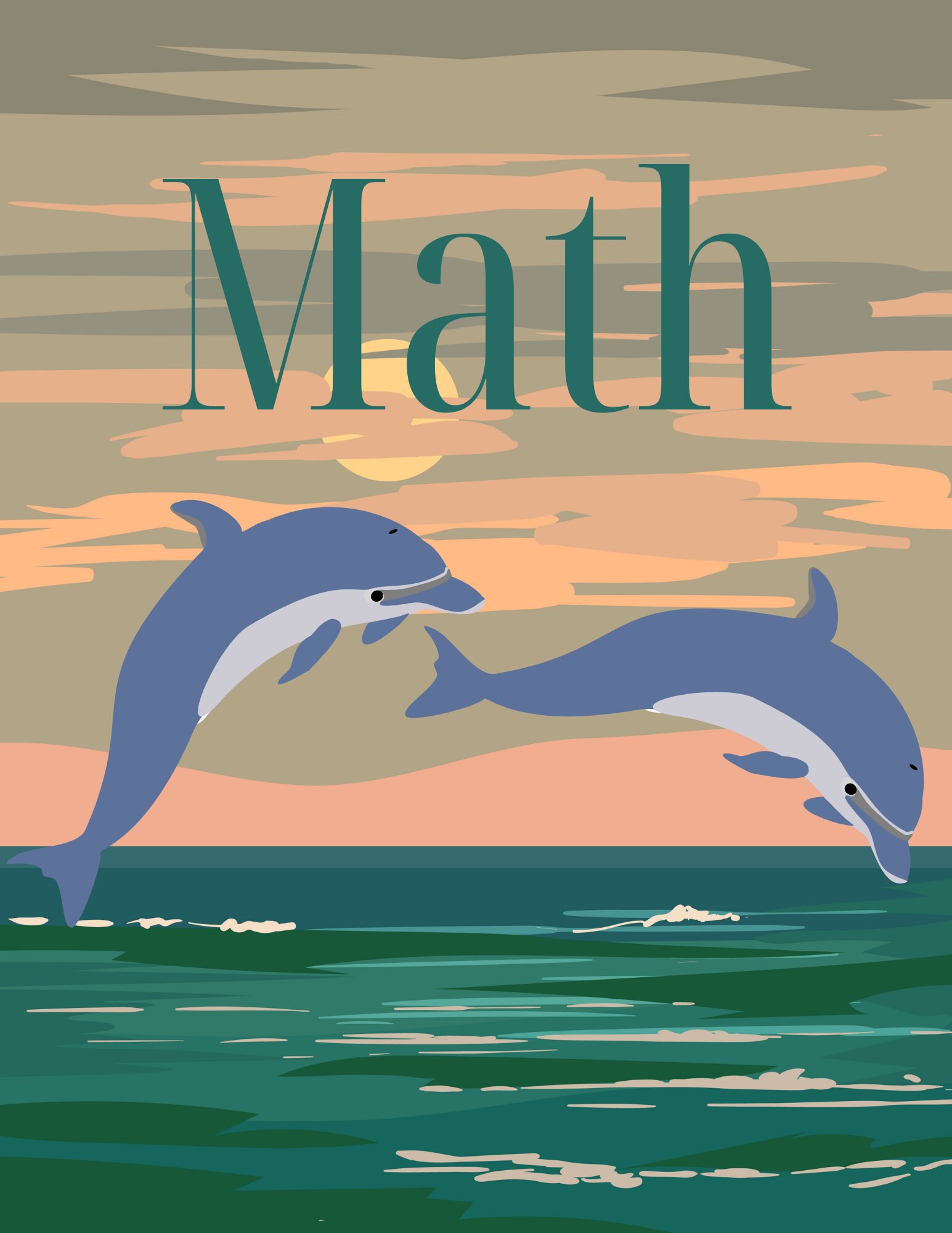Printable Editable Binder Covers L Ocean Animals | Set of 10 | Water ...