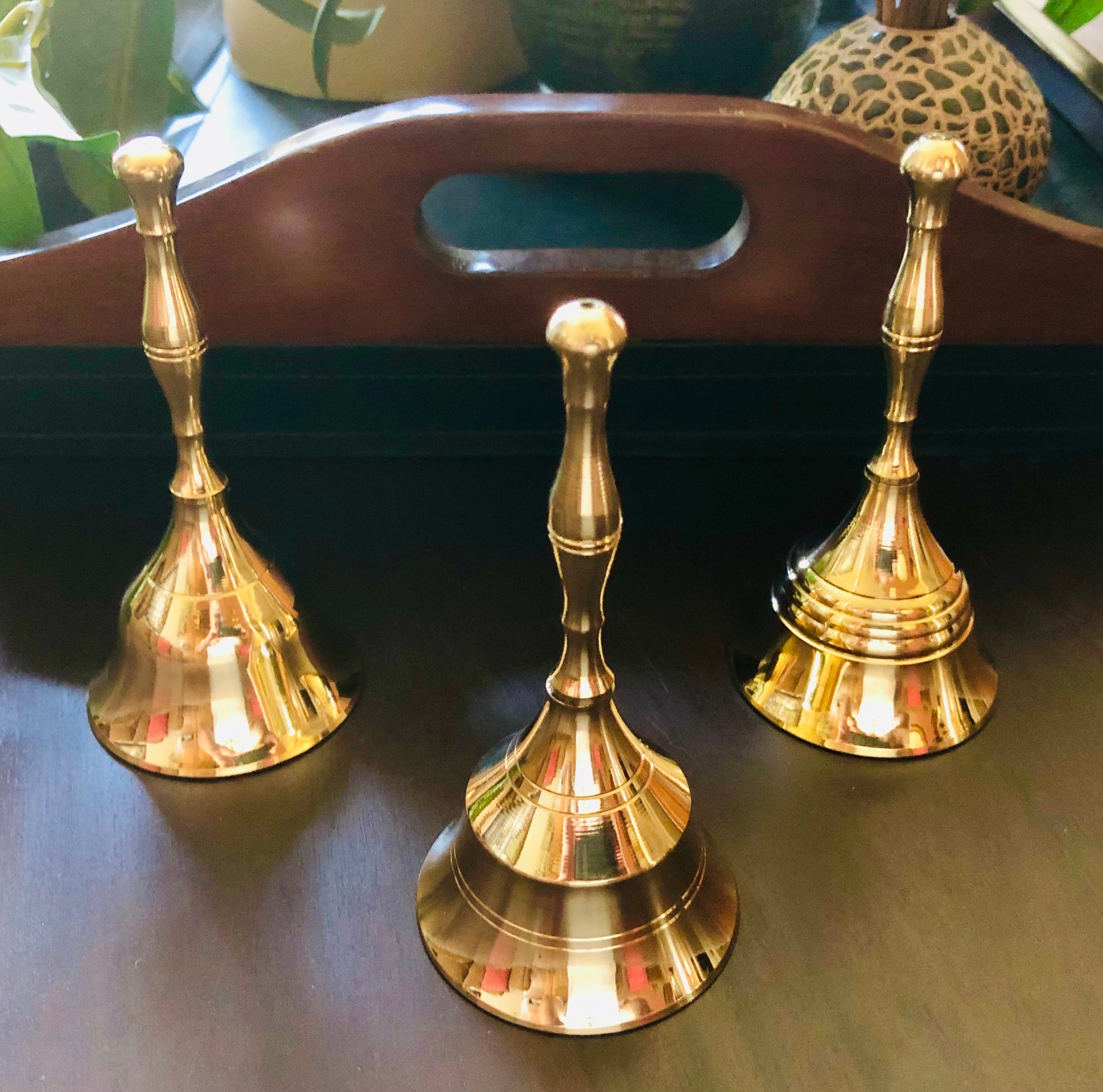Brass Ceremonial Bells/Set of Three | Etsy