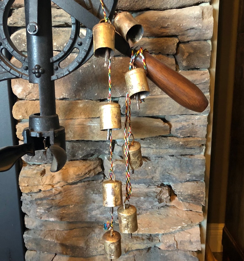 String of 8 Bells on a Cord/door Chime/dog Training/security - Etsy
