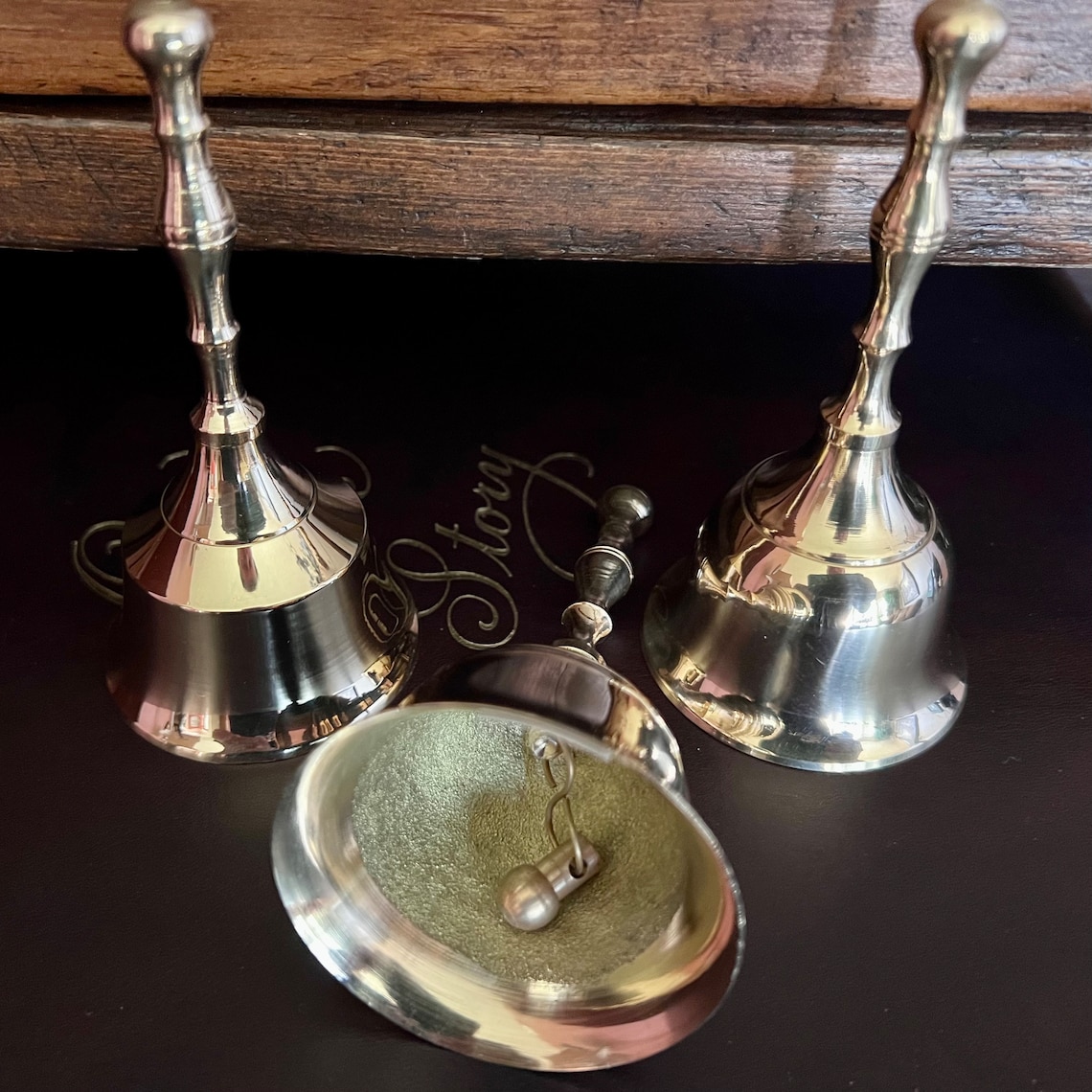 Brass Ceremonial Bells/set of Three - Etsy