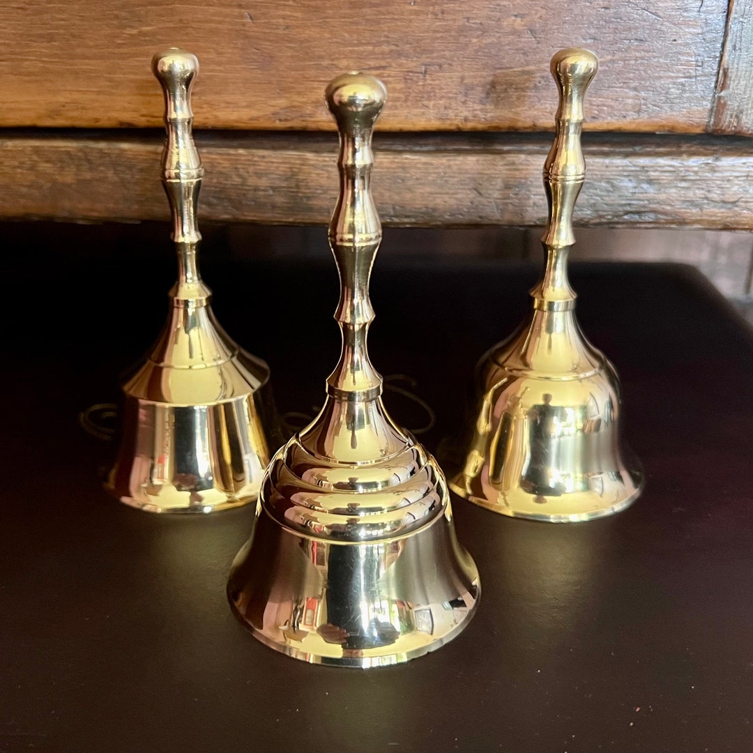 Brass Ceremonial Bells/set of Three - Etsy