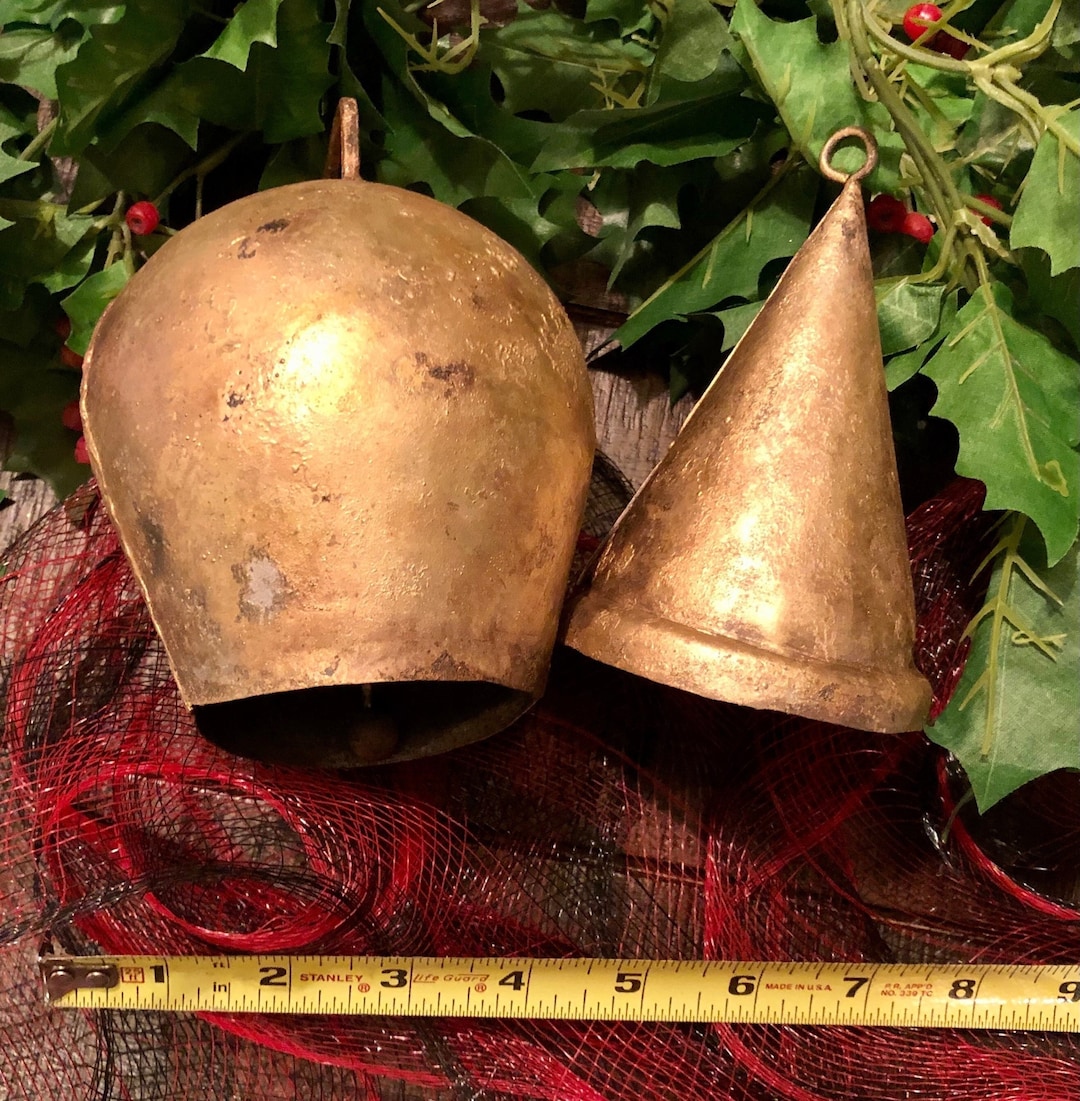 Extra Large Temple & Cone Bells: Handmade Metal Chimes - Etsy