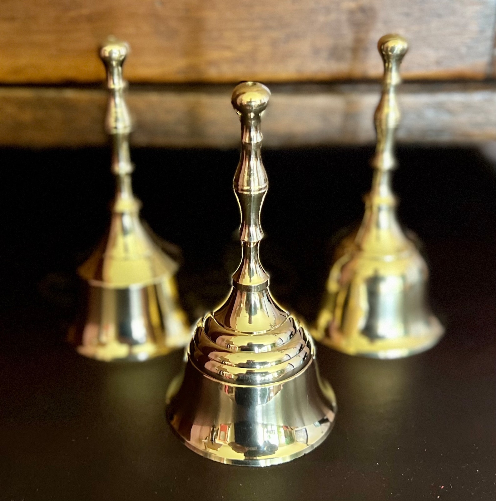 Brass Ceremonial Bells/set of Three - Etsy