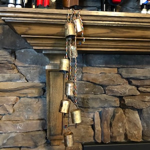 String of 8 Bells on a Cord/door Chime/dog Training/security Chime/gift ...