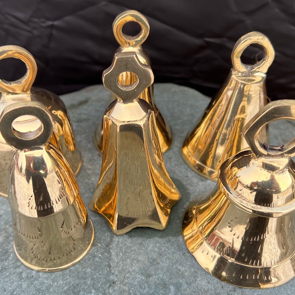 Large Brass Bell - Etsy