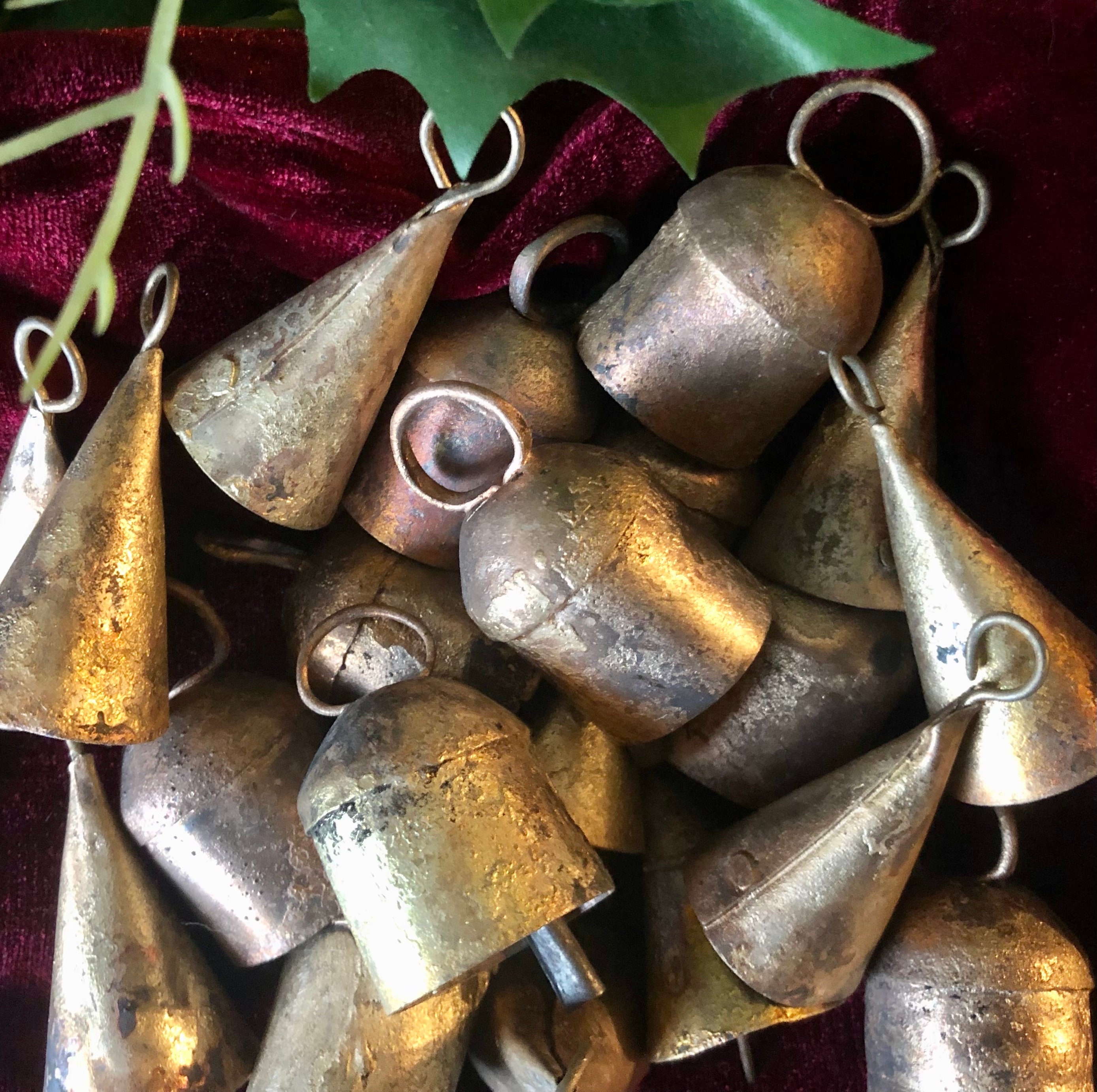 Wreath Mix-20 Bells/ Old World Bells/ Tin Bells/ Sleigh Jingle - Etsy