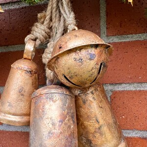 LARGE Mix of Bells for Garden Gate, Doors, Gardens (wreath and Bow Not ...