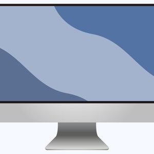 Simple Desktop Wallpaper | Background Organizer | Minimalist - Etsy
