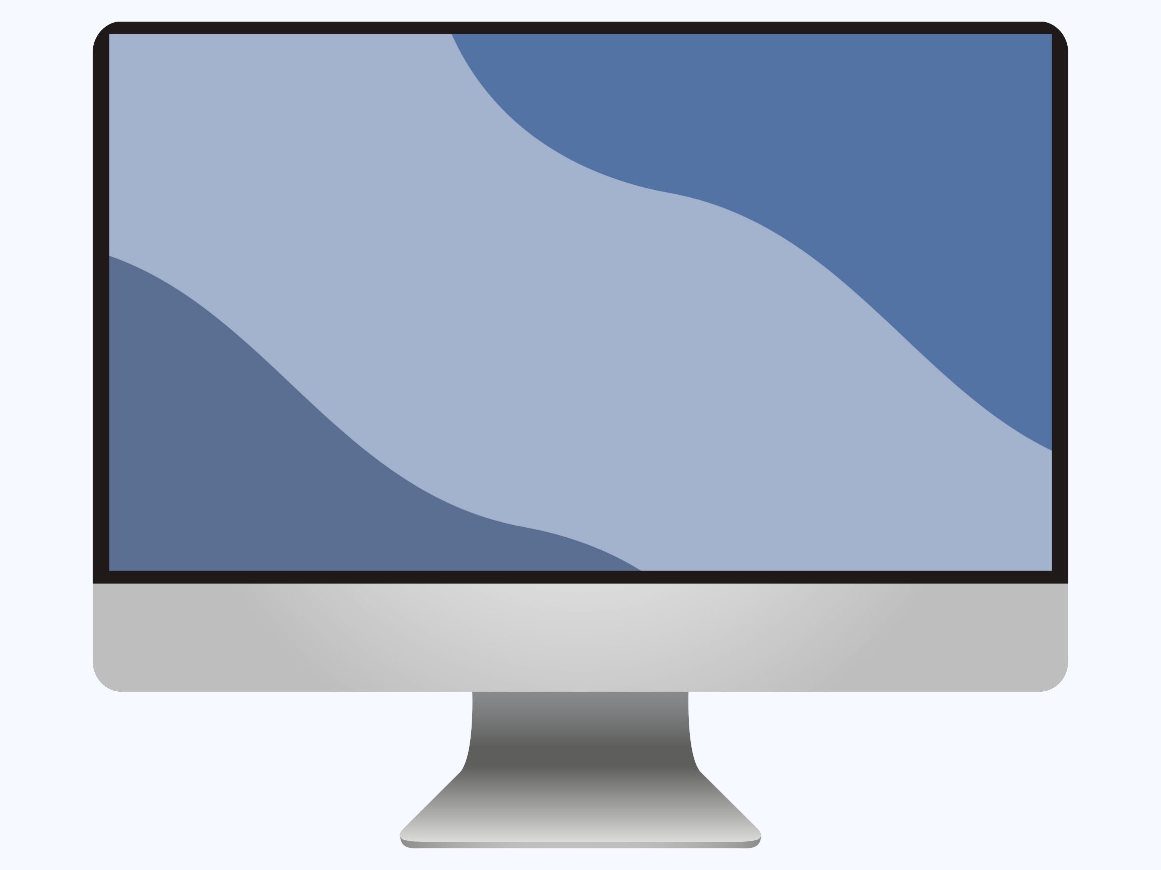 Simple Desktop Wallpaper | Background Organizer | Minimalist - Etsy