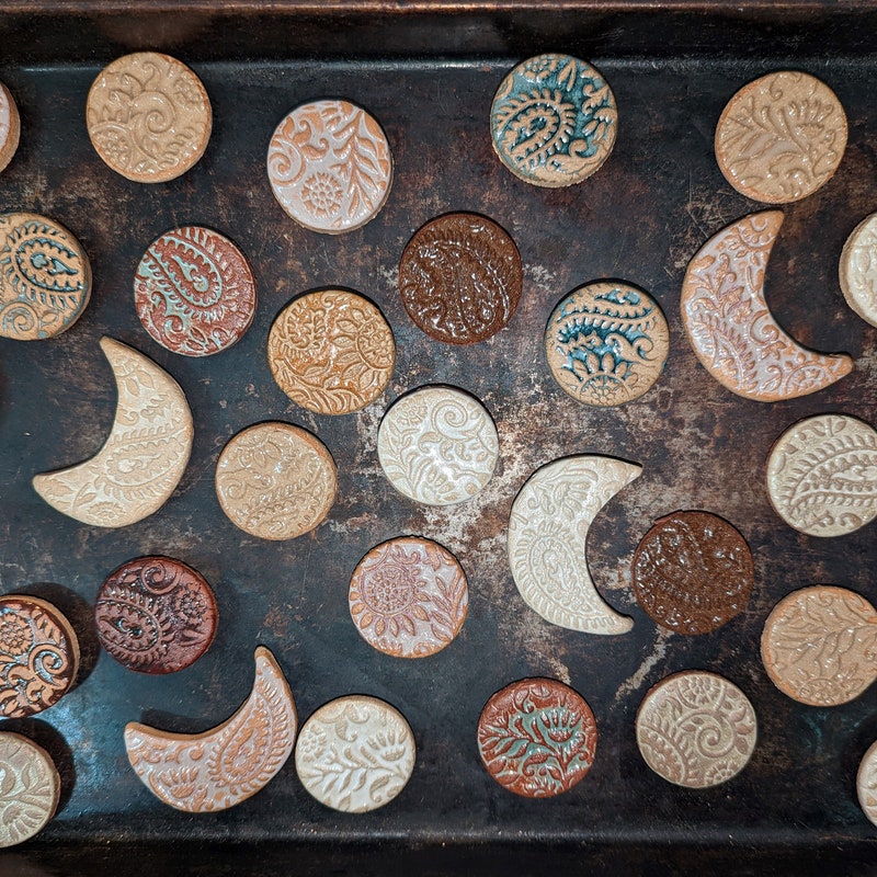 Pottery Magnet - Etsy