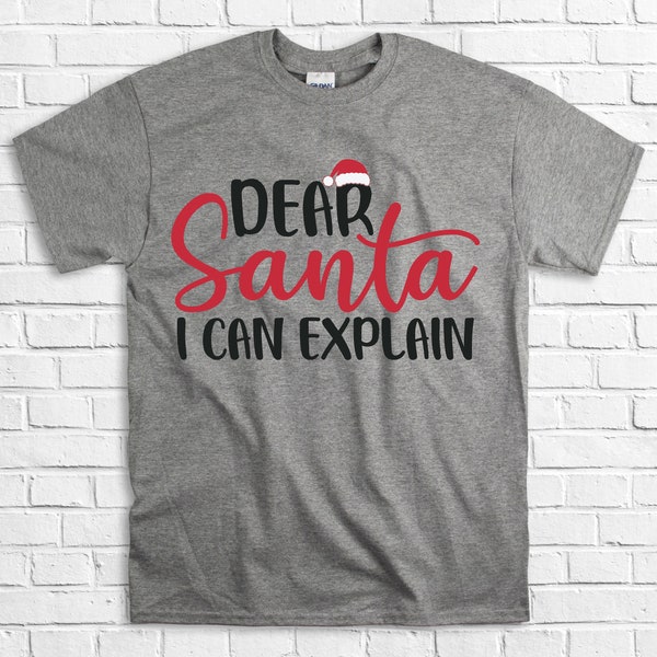 Santa I Can Explain - Etsy