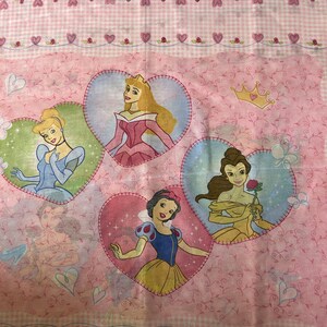 Disney Princess Panel Fabric Sold by the Panel - Etsy