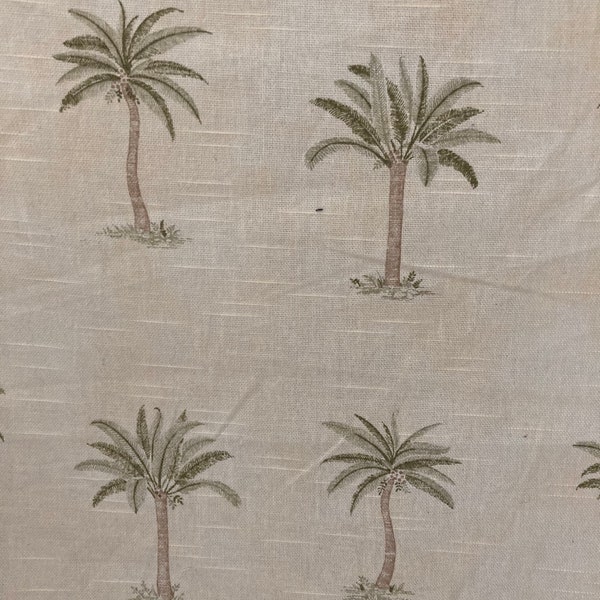 Palm Tree Fabric - Etsy