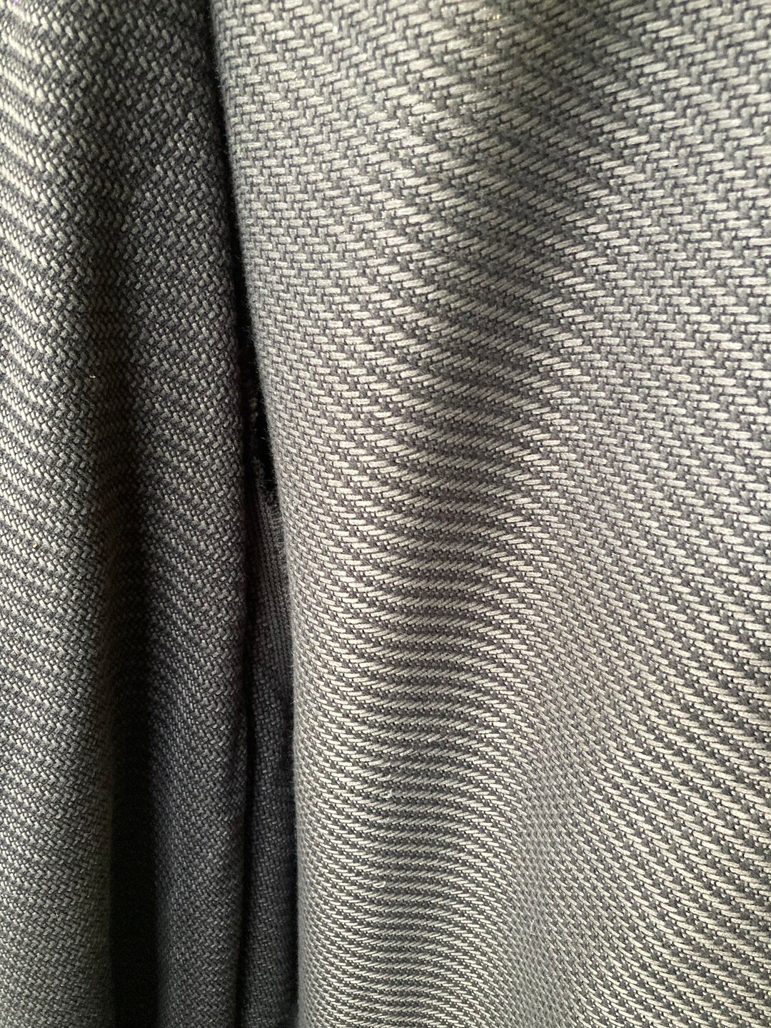 Steel Gray Woolen Blend Suiting Fabric - Etsy