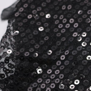 Black Mesh Fabric by the Yard - Etsy