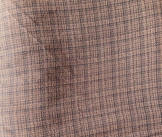 Visual Arts Poly/Rayon Brown Suiting Fabric Fabric etna.com.pe
