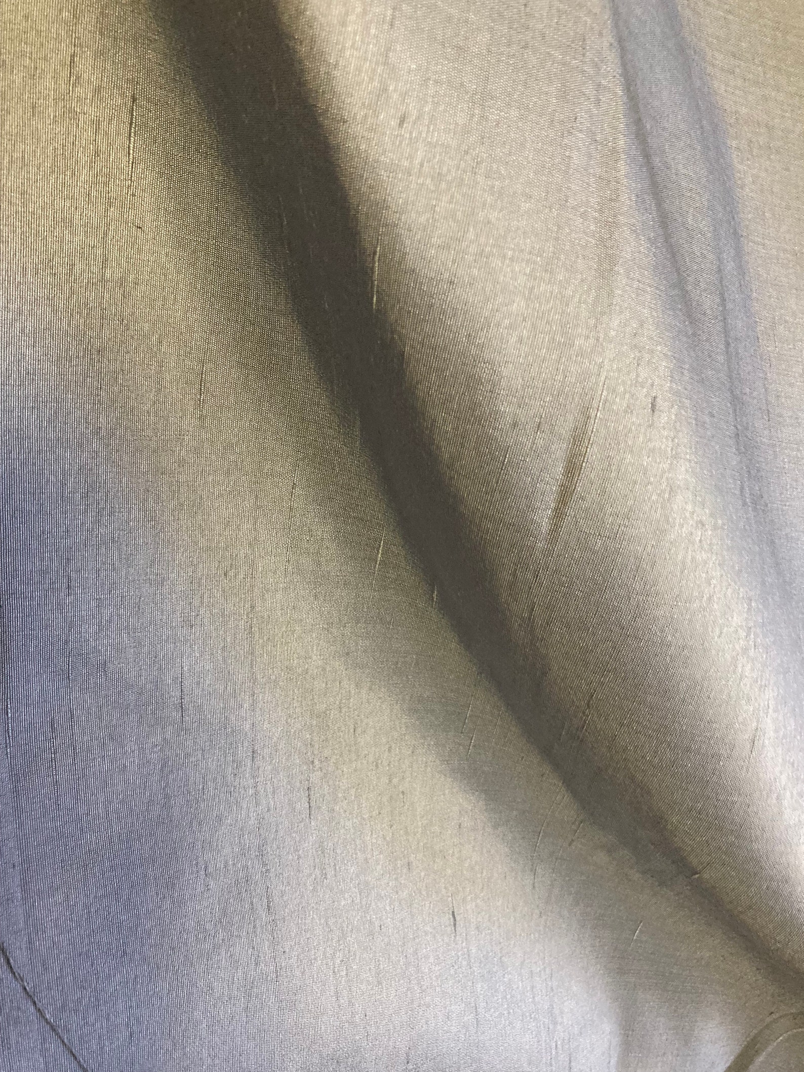 Steel Gray Shantung Silk, Fabric Imported From India - Etsy