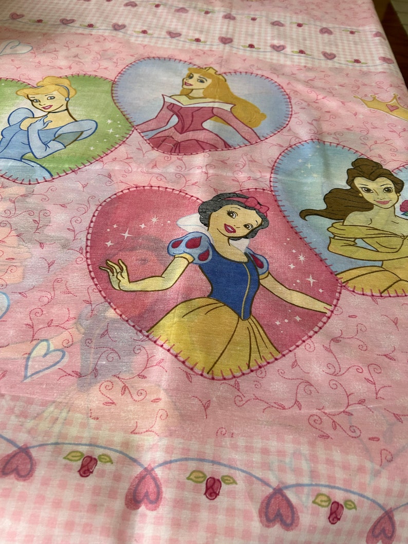 Disney Princess Panel Fabric Sold by the Panel - Etsy