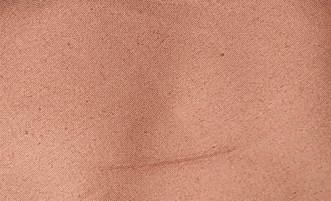 Salmon Cotton Fabric by the Yard , Peach Color - Etsy