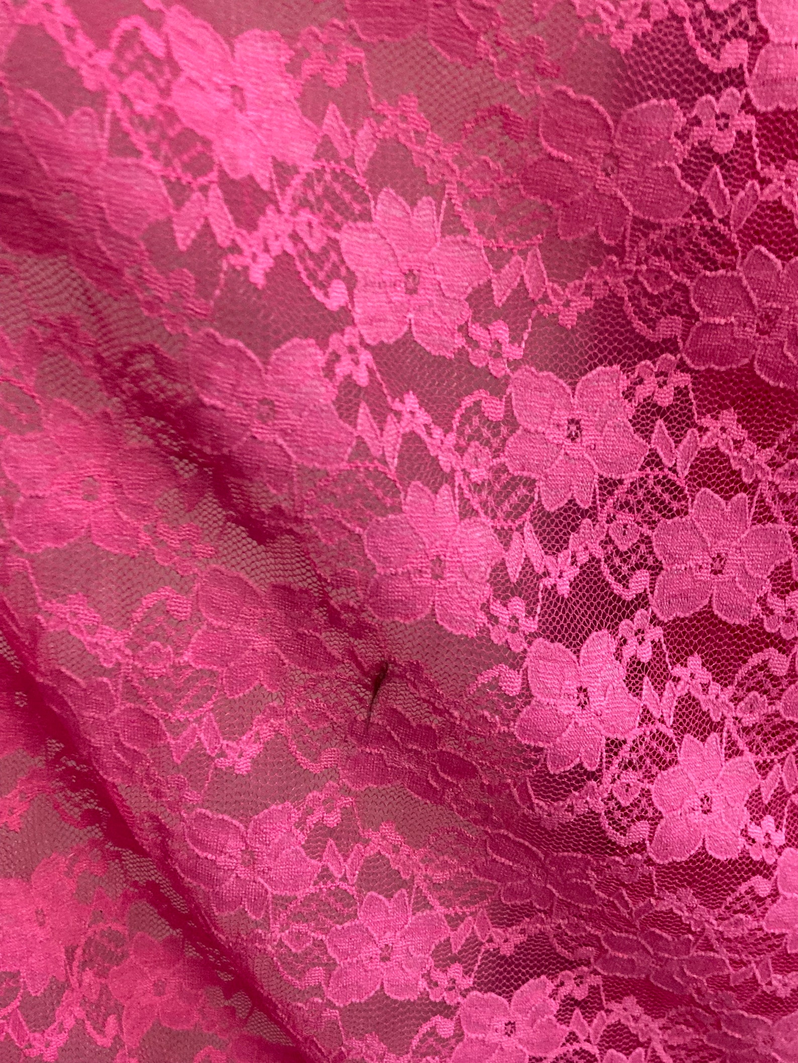 Pink Lace Polyester Fabric - Etsy