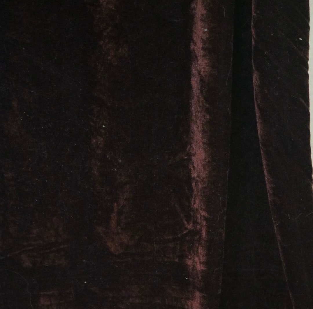 Polyester Velvet Fabric Sold by the Yard - Etsy