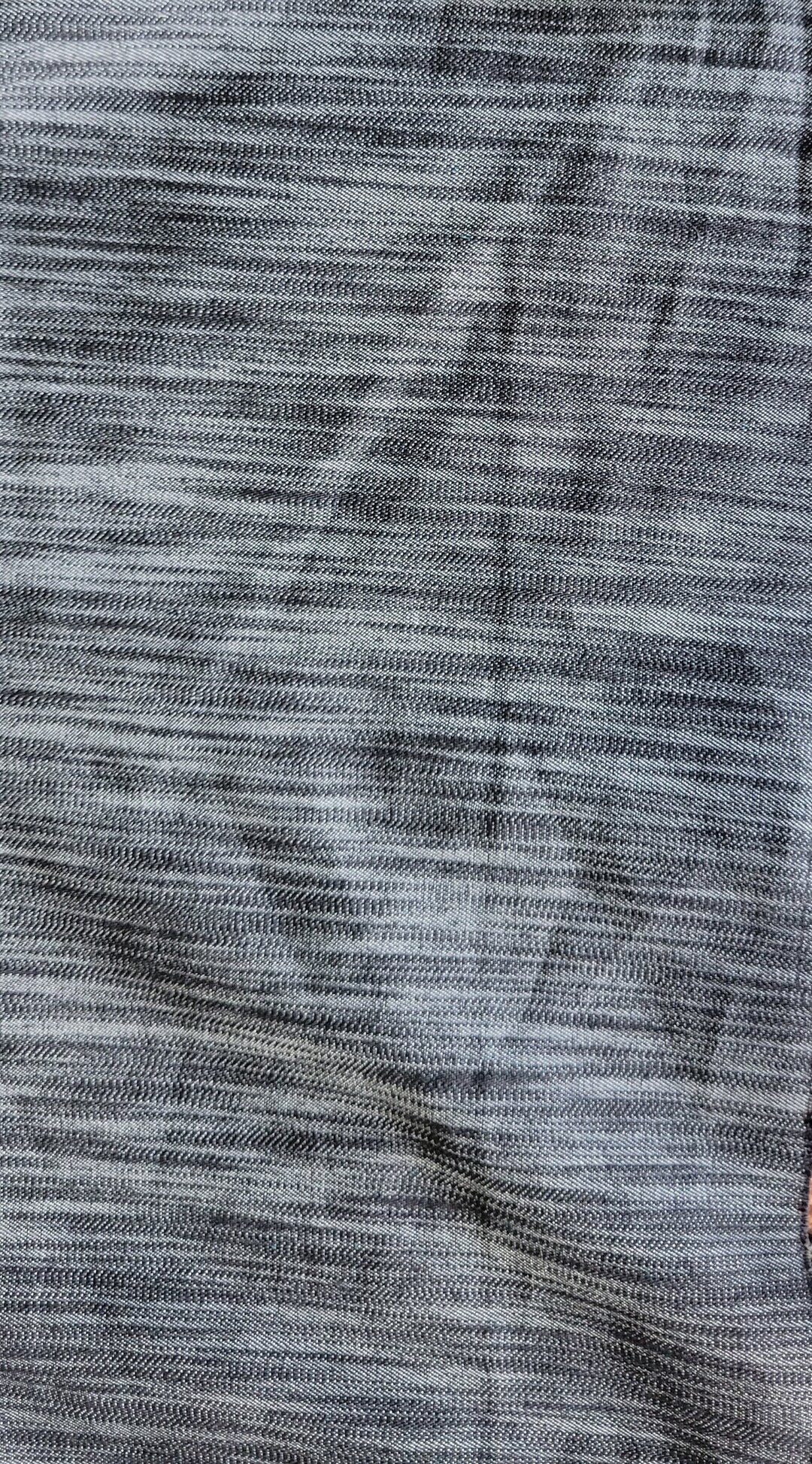 Black and White Poly Denim Slight Stretch Sold by the YARD - Etsy