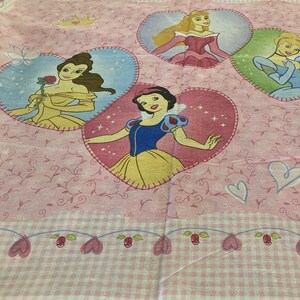 Disney Princess Panel Fabric Sold by the Panel - Etsy