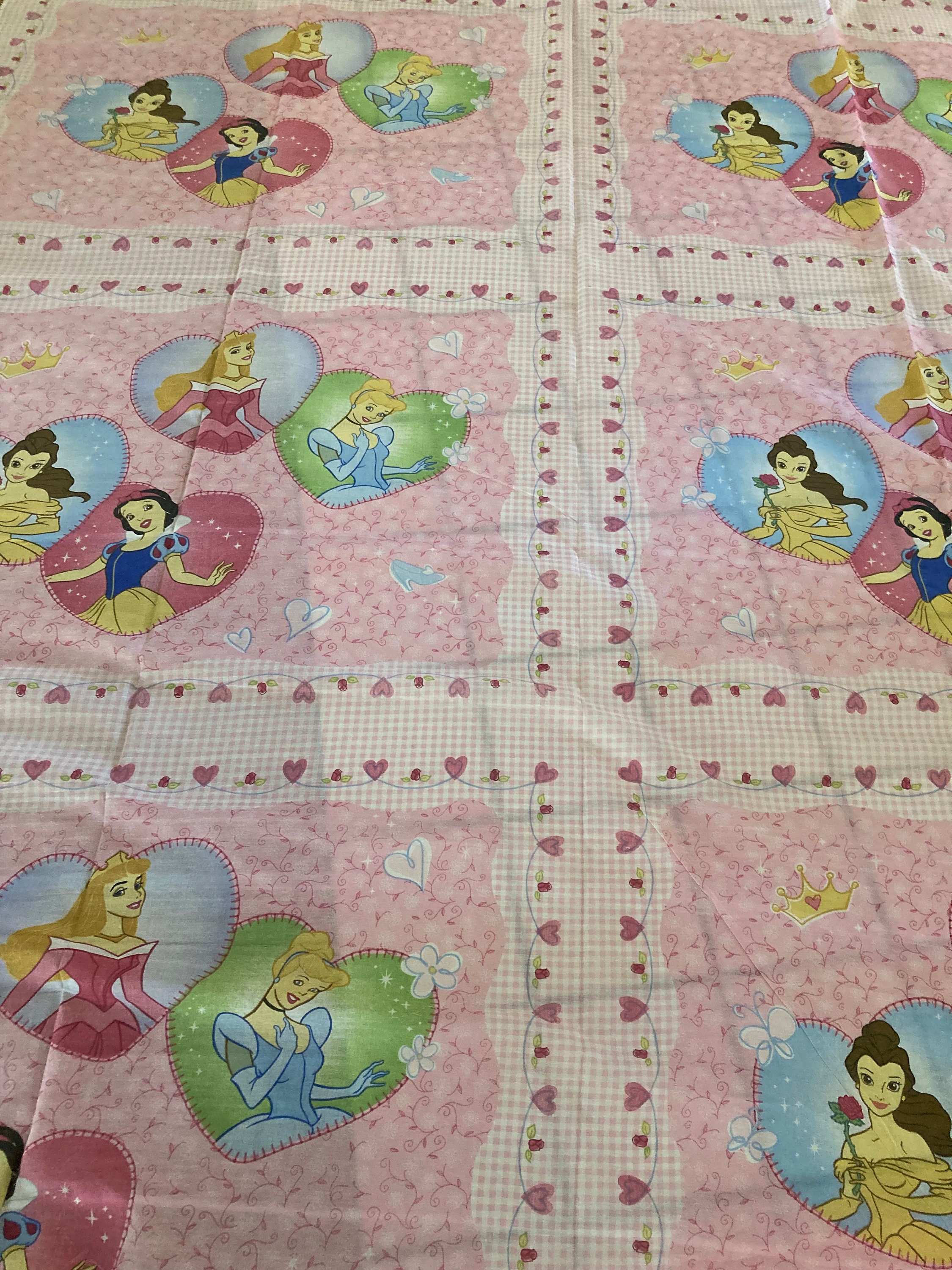 Disney Princess Panel Fabric Sold by the Panel - Etsy