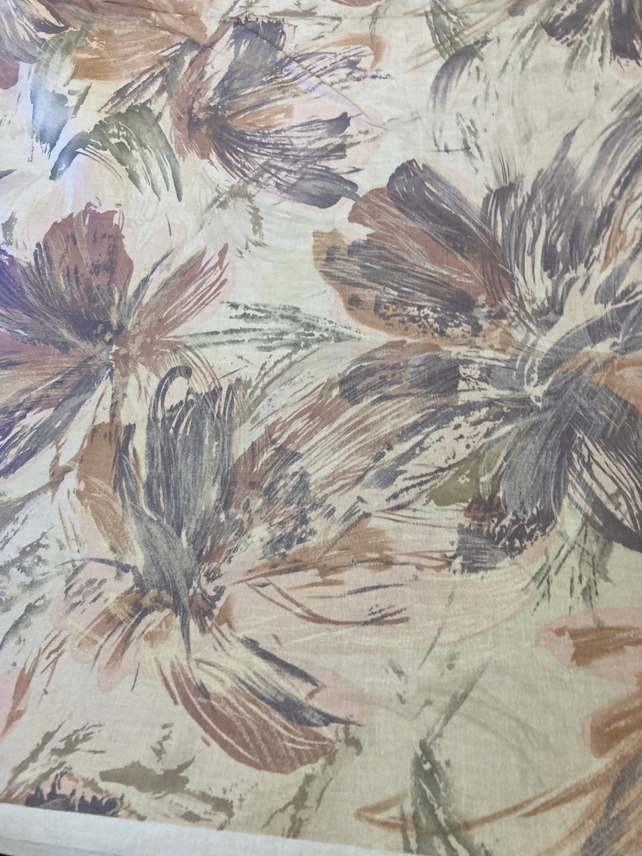 Floral Cotton Chintz Fabric - Etsy