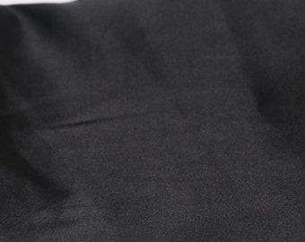 Black Polyester Fabric Sold by the Yard X 60 and - Etsy