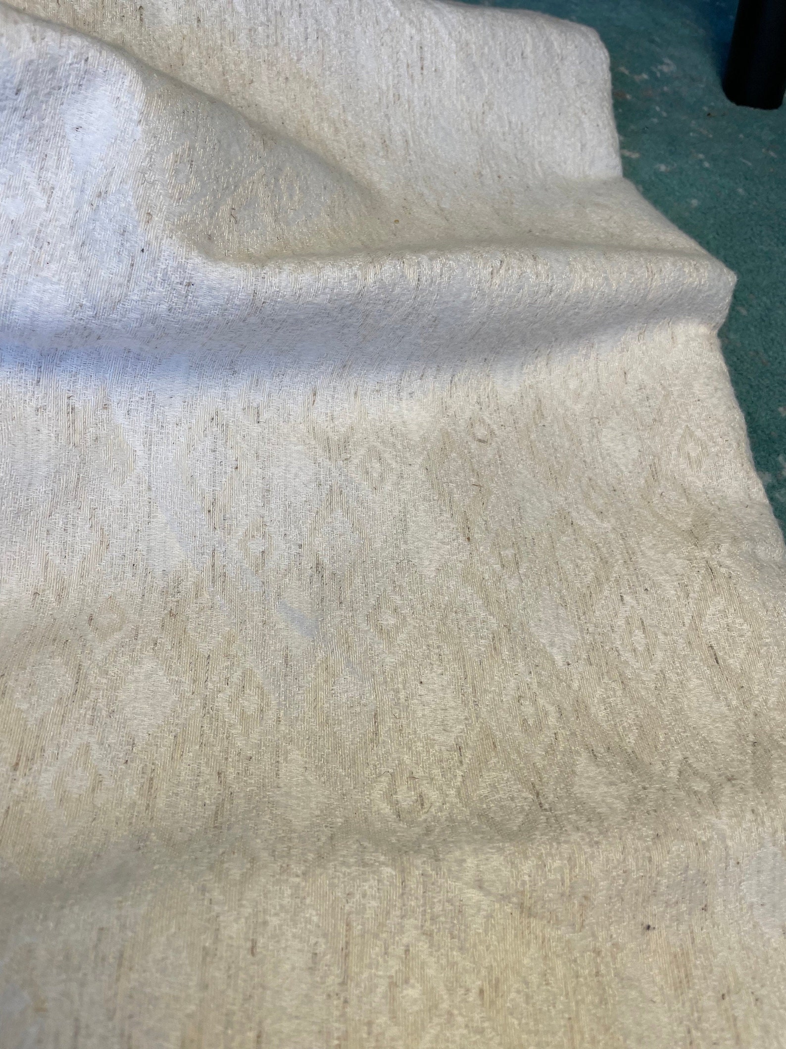 Ivory Upholstery Fabric by the Yard - Etsy