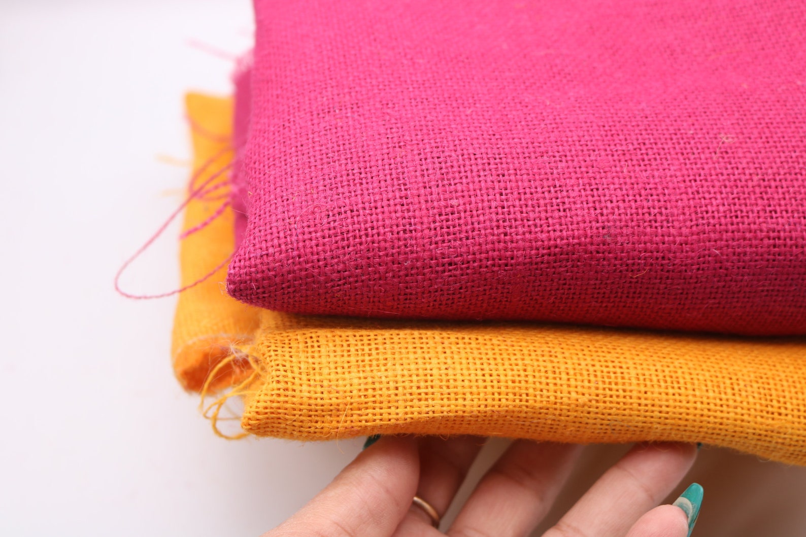 Colored Burlap by the Yard - Etsy