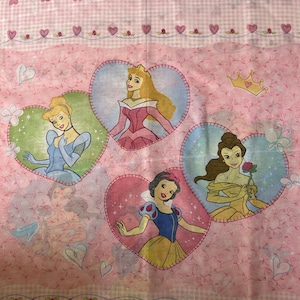 Disney Princess Panel Fabric Sold by the Panel - Etsy