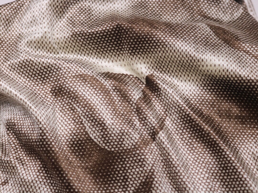 Tulip Print, Panne Polyester Fabric, Sold by the Yard. - Etsy