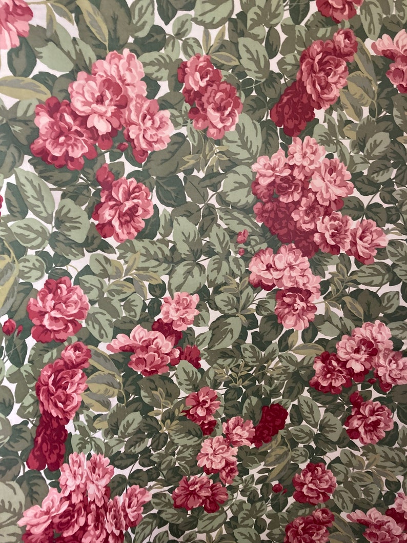 Floral Cotton Chintz - Etsy