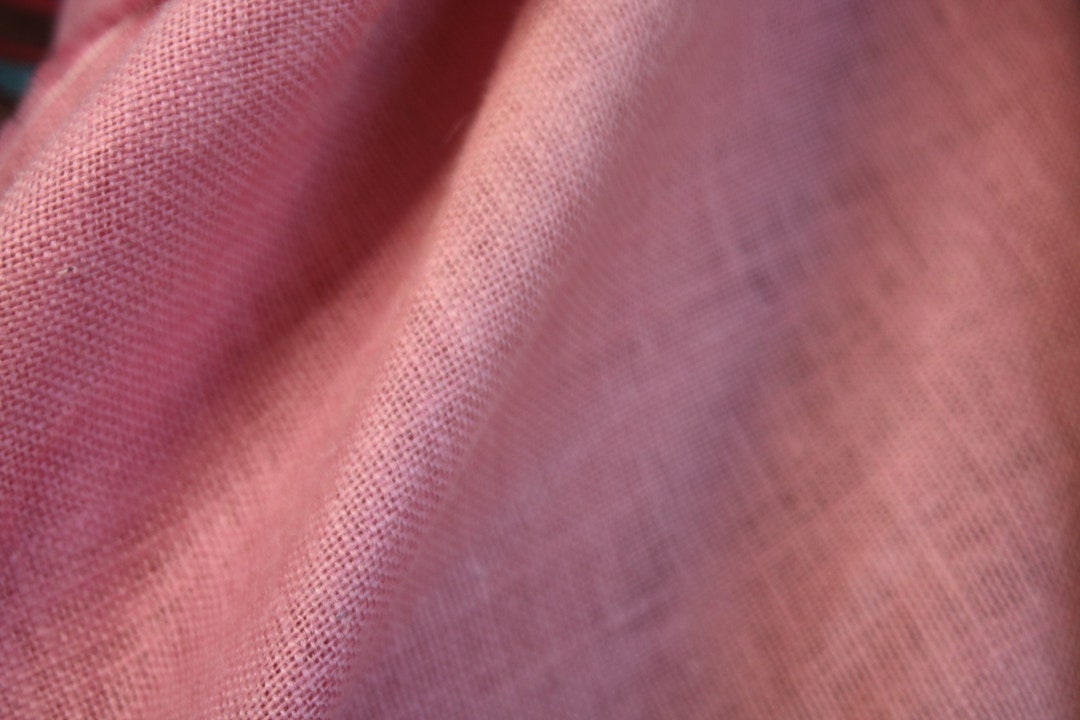 Burlap Pink Sold by the YARD - Etsy