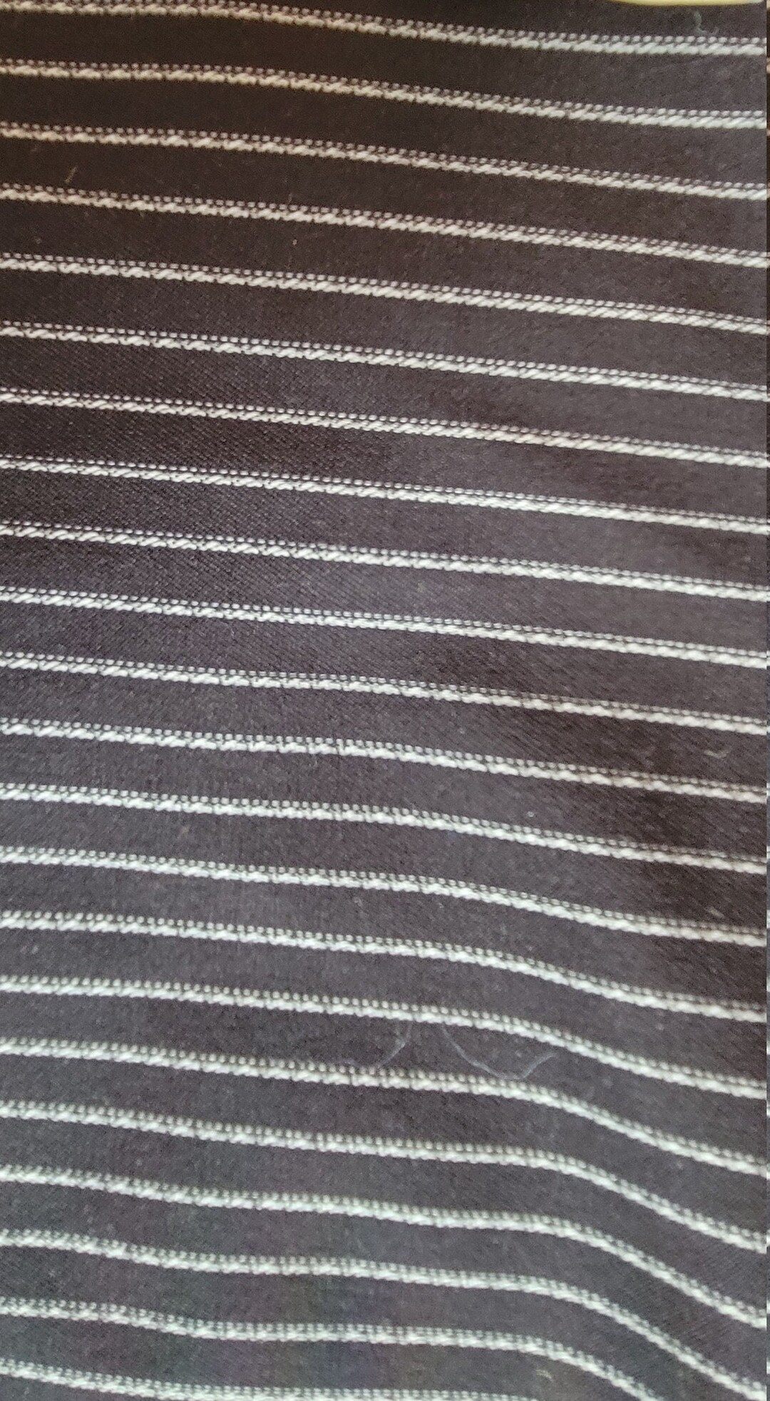 Black & White Pin Stripe Suiting Fabric Wool/acetate Blend - Etsy