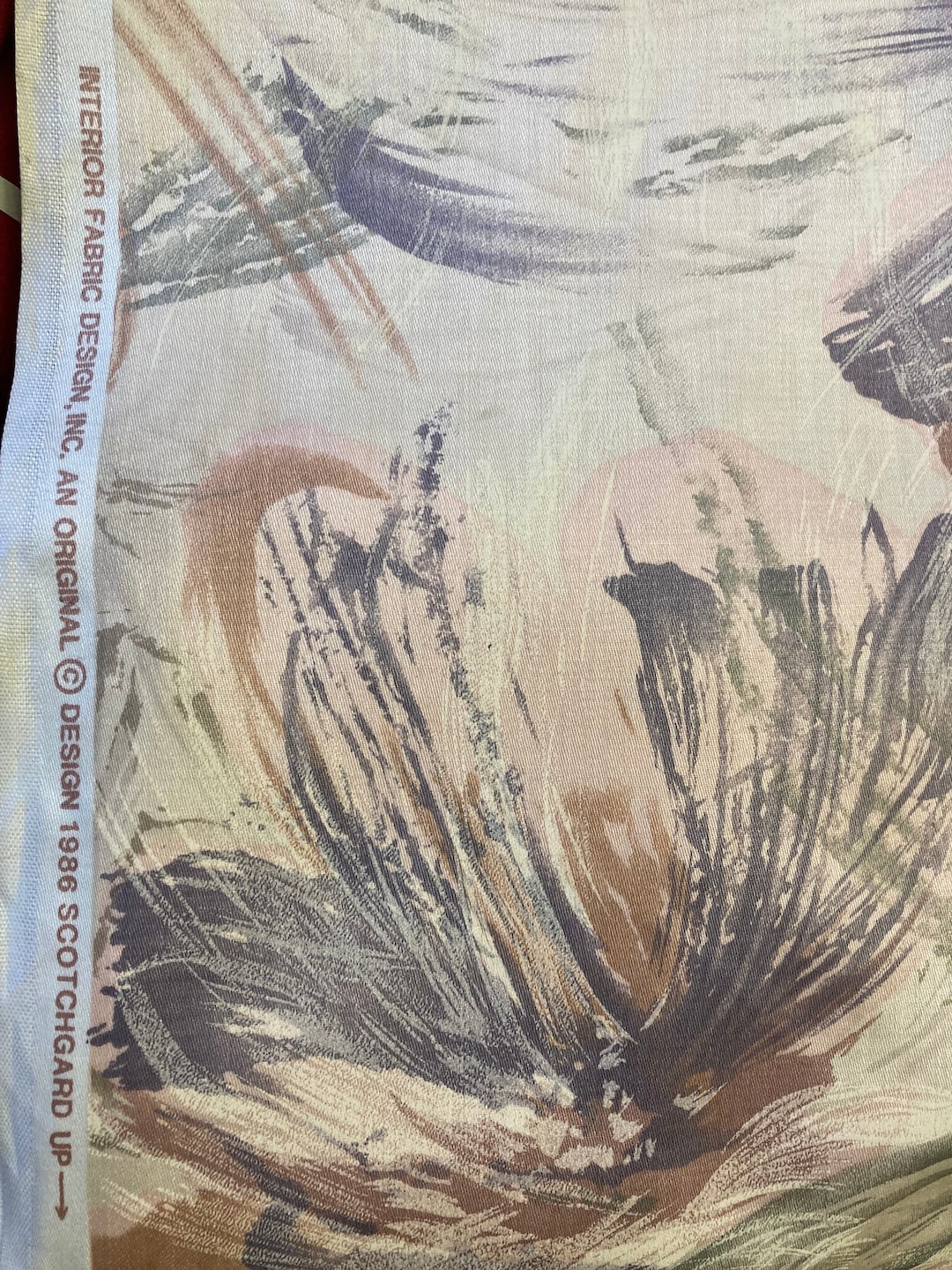 Floral Cotton Chintz Fabric - Etsy