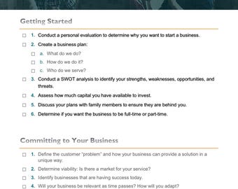 Mini Business Plan Guide - Brainstorming Session to Help You Formulate ...