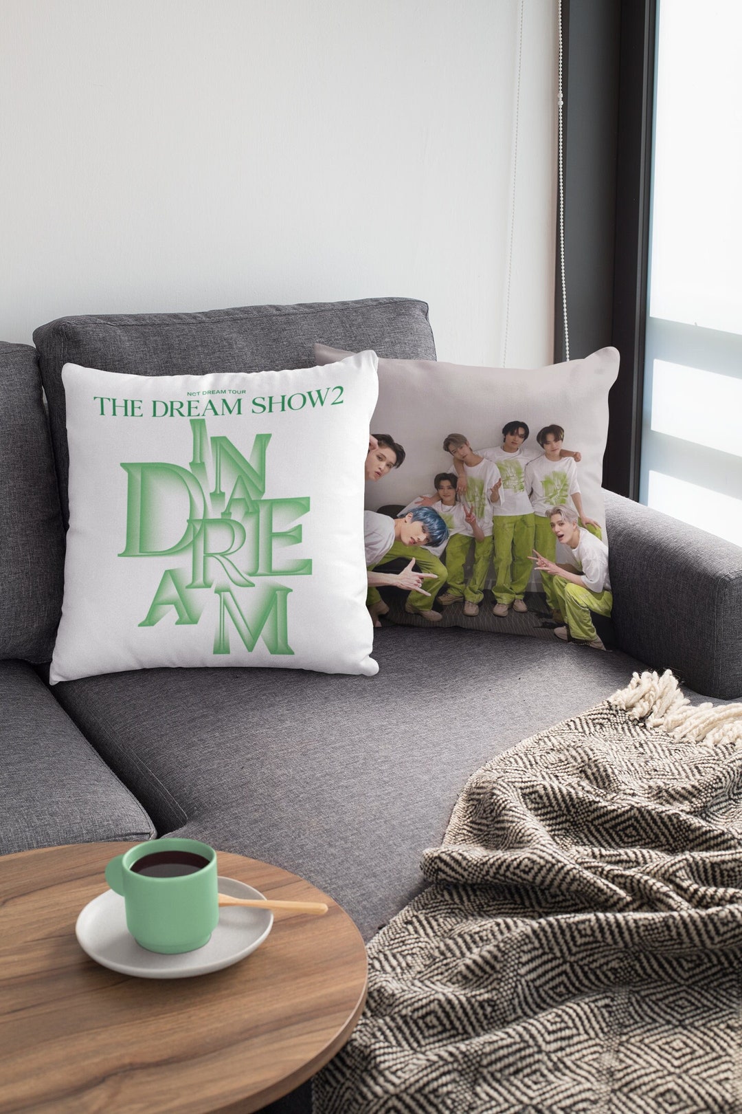 Fanmade NCT Dream 'in A Dream' Square Pillow, the Dream Show Pillow ...