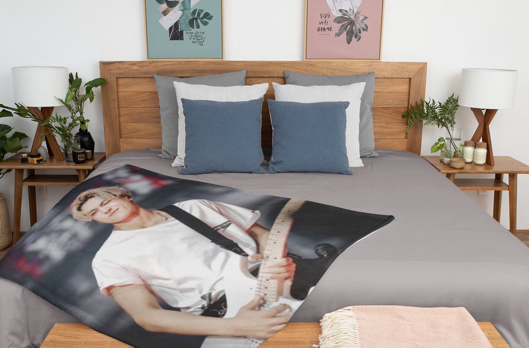 Jay Photo Blanket, Jay Bias Velveteen Blanket, Personalized Gift for ...